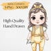 Baby Raya Clipart, Princess Raya PNG, Printable Princess, Raya Baby ...