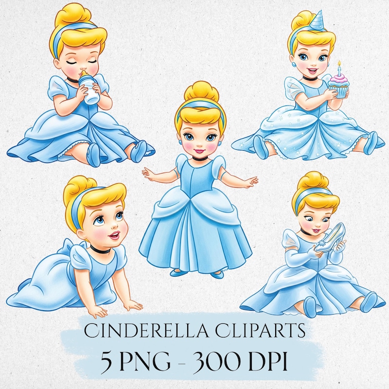 Cinderella Card Baby - Etsy