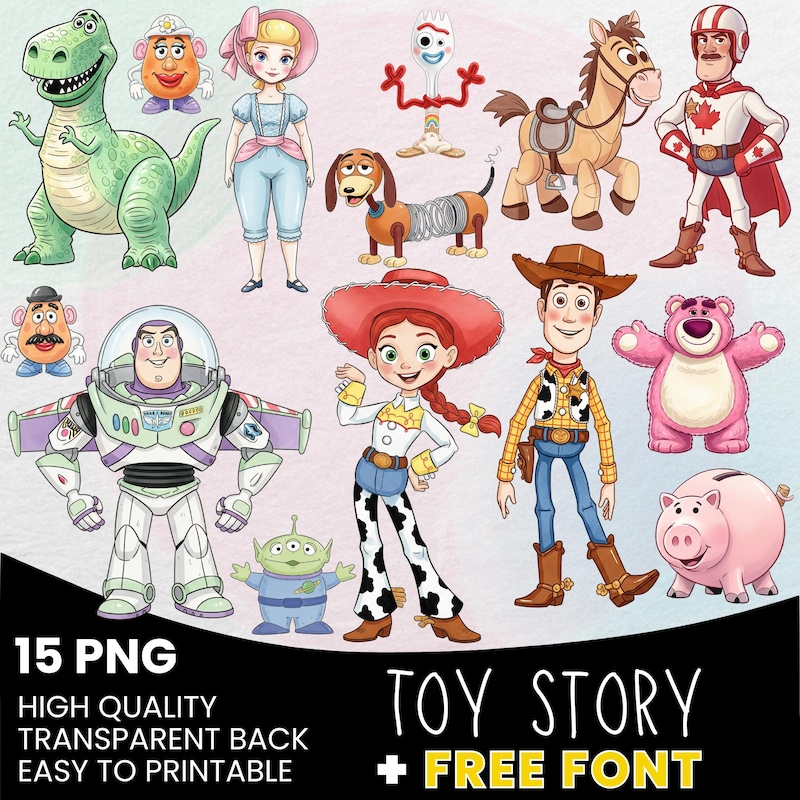 Toy Story Jessie Toppers - Etsy