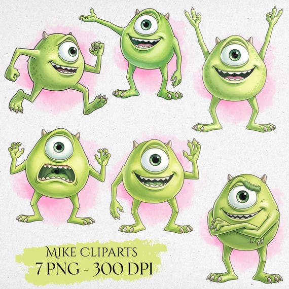 Dibujo De Mike Wazowski