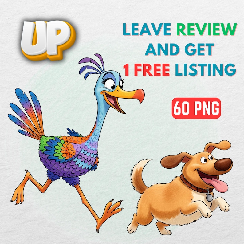 UP Cliparts Bundle, UP Poster, up Birthday, Watercolour UP Clipart Png ...