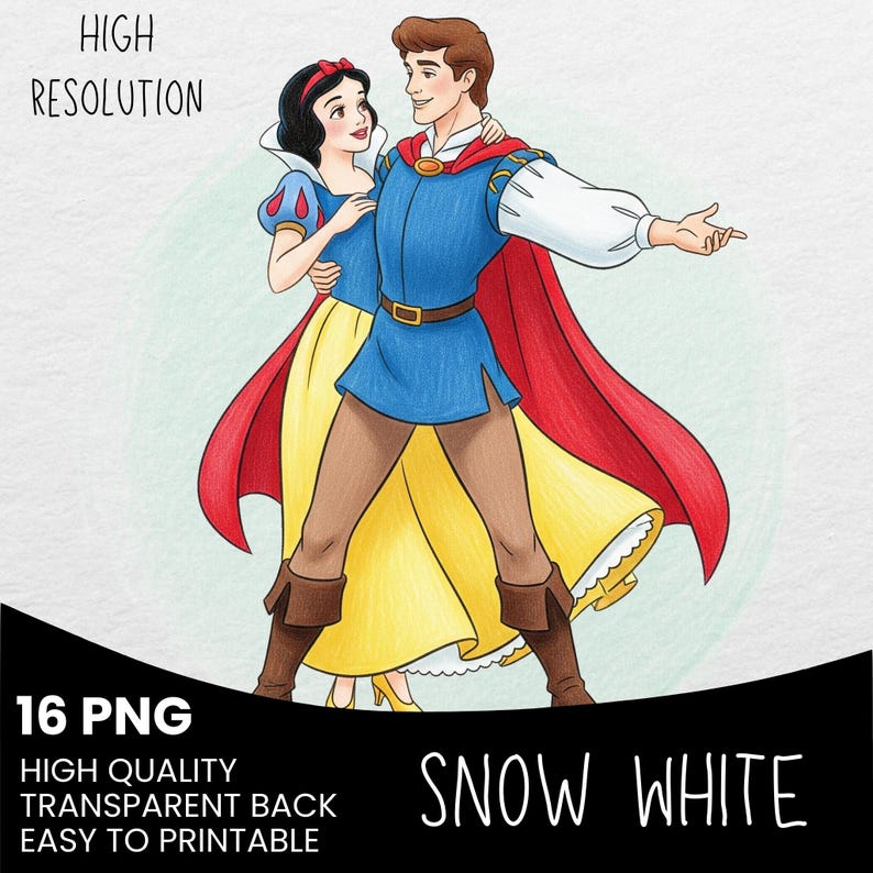 Snow White and the Seven Dwarfs Clipart, Evil Queen PNG, Fairytale ...