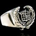 Rotary International Ladies inner Wheel Crest Sterling Silver 925 Ring ...