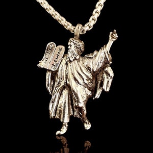 Moses Receives the Ten Commandments SILVER 925 - Etsy