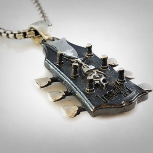 Gibson Flower Pot Design Inlay Headstock Handmade Pendant - Etsy