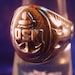 Vintage WWII Usa Us Navy MILITARY Sterling Silver Ring - Etsy