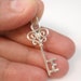 Vintage Key Sterling Silver 925 3d Charm Pendant - Etsy