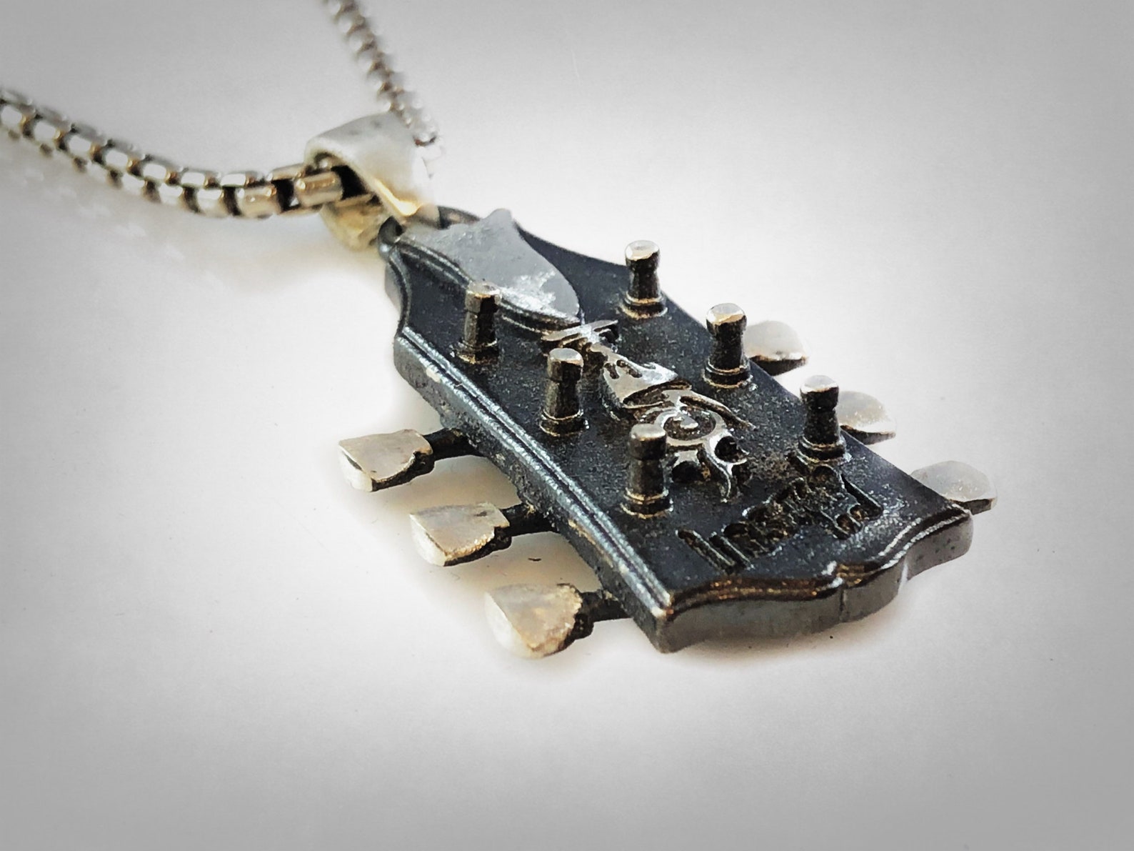 Gibson Flower Pot Design Inlay Headstock Handmade Pendant - Etsy Israel