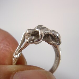 Kama Sutra Erotic Hot Couple Sexy Love Position 69 Ring Sterling Silver ...