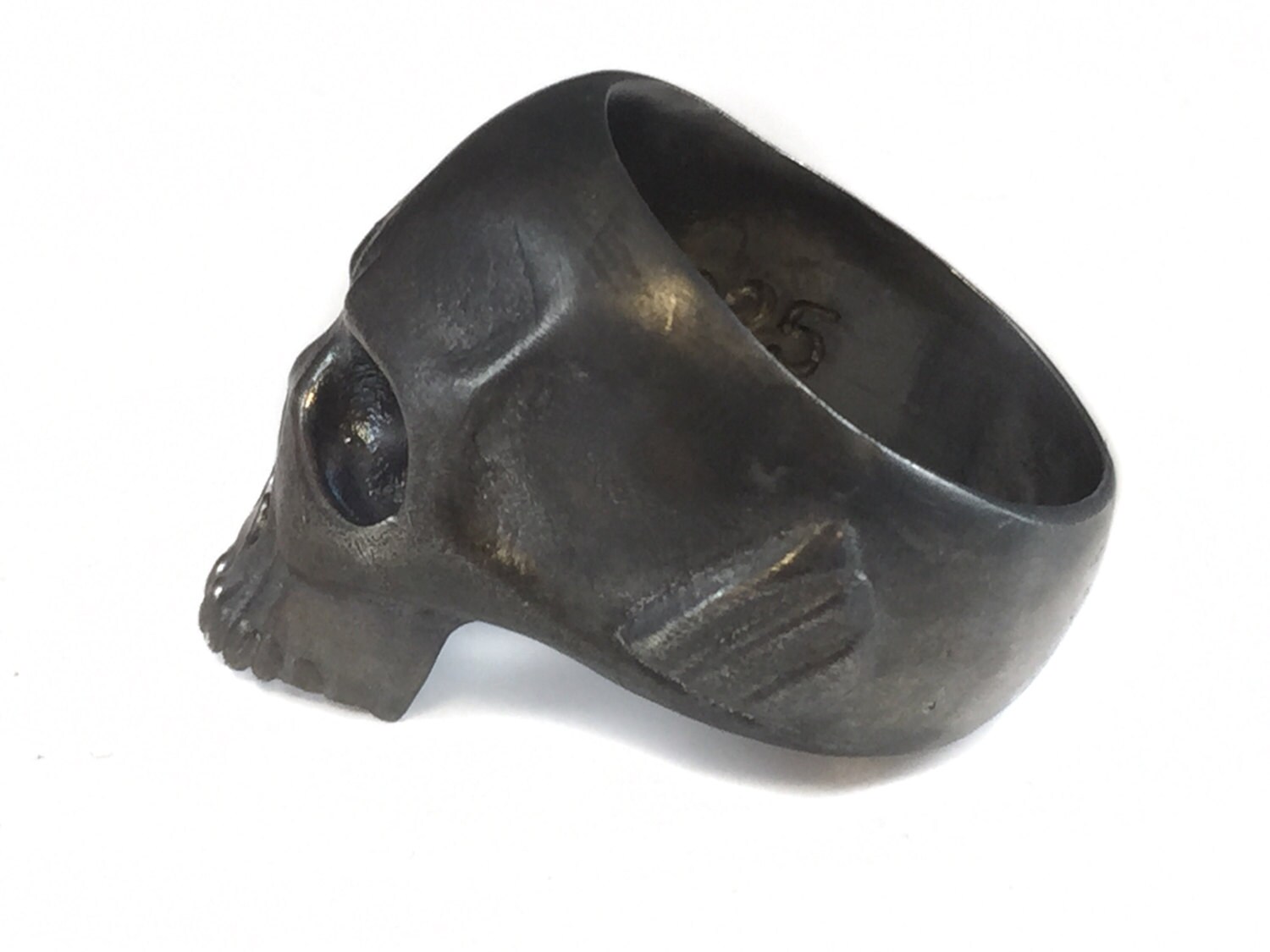 Heavy Handmade Blackened Oxide Skull Armour Collection Solid - Etsy