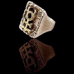 The Hieroglyphic Monad Monas Hieroglyphica Handmade RING - Etsy