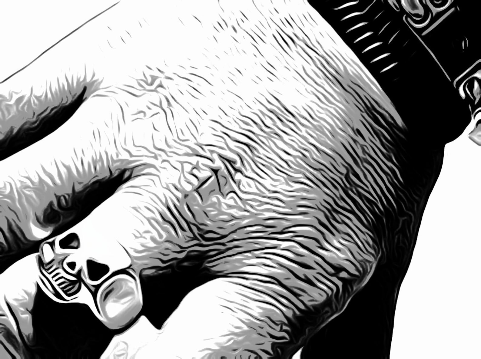 Johnny Depp SKULL RING Exact Jack Sparrow Solid Sterling - Etsy