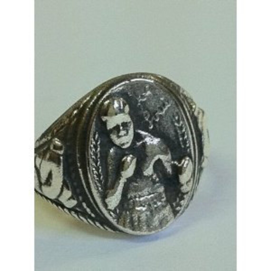 Vintage JOE Louis Boxing 1940's Sterling Silver Ring - Etsy