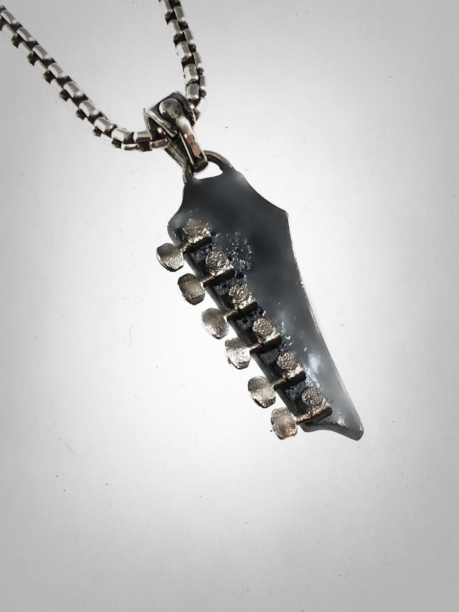 Ibanez Guitar Headstock Handmade Pendant Solid Sterling Siver | Etsy