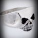 Johnny Depp SKULL RING Exact Jack Sparrow Solid Sterling Silver 925 - Etsy