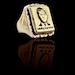 Lucky Luciano Italian Mafia Portrait Ring Sterling Silver 925 AND Brass ...