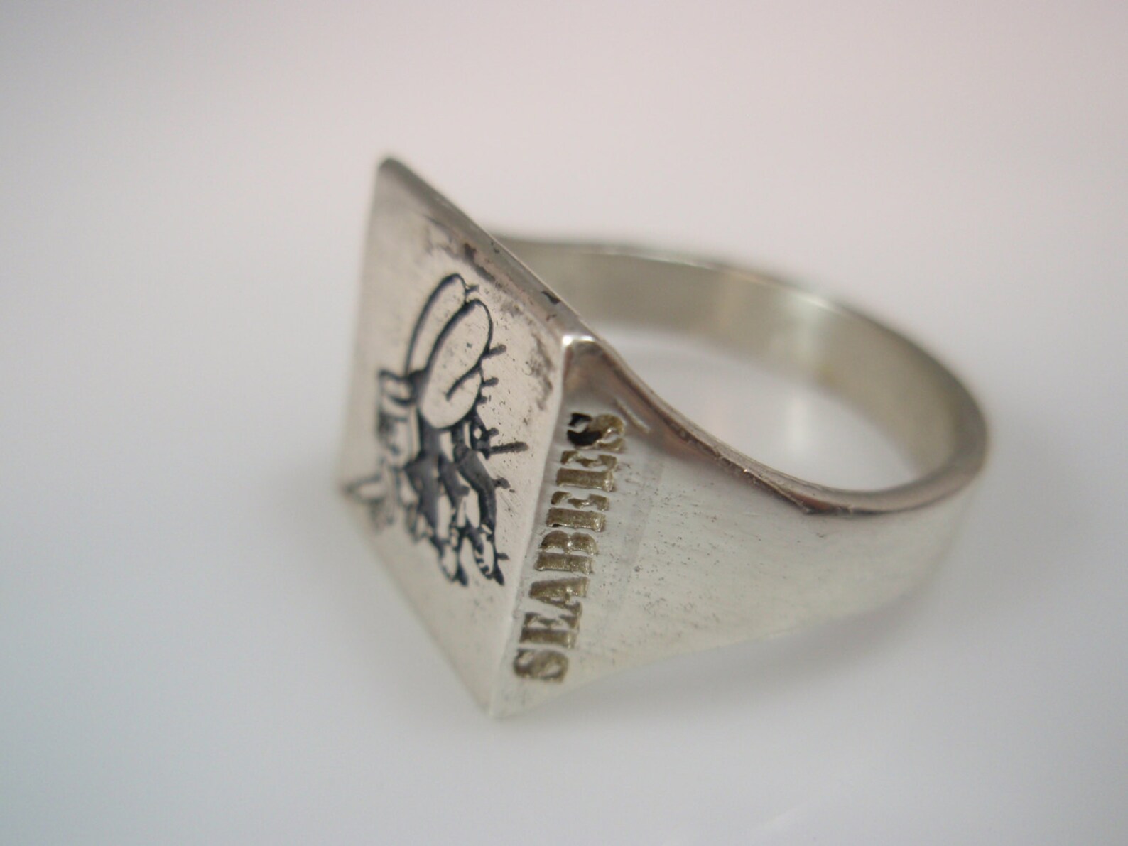 Navy Seabees Can Do Construction on the Ring Battalion USN | Etsy