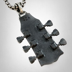 Gibson Crown Inlay Headstock Handmade Pendant Solid Sterling - Etsy Israel