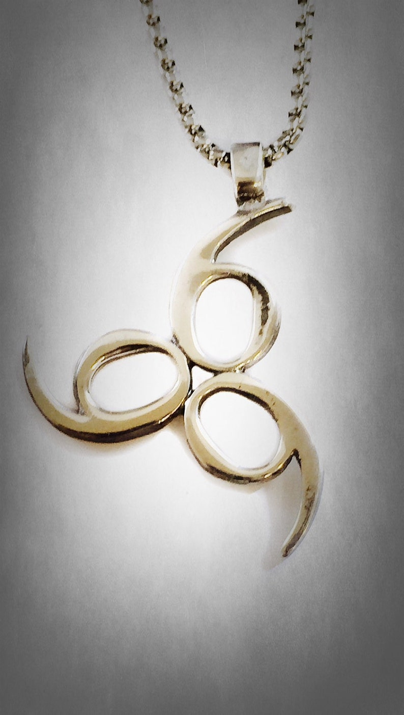Devil's Trinity Number of the Beast 666 Pendant Solid Sterling Silver ...