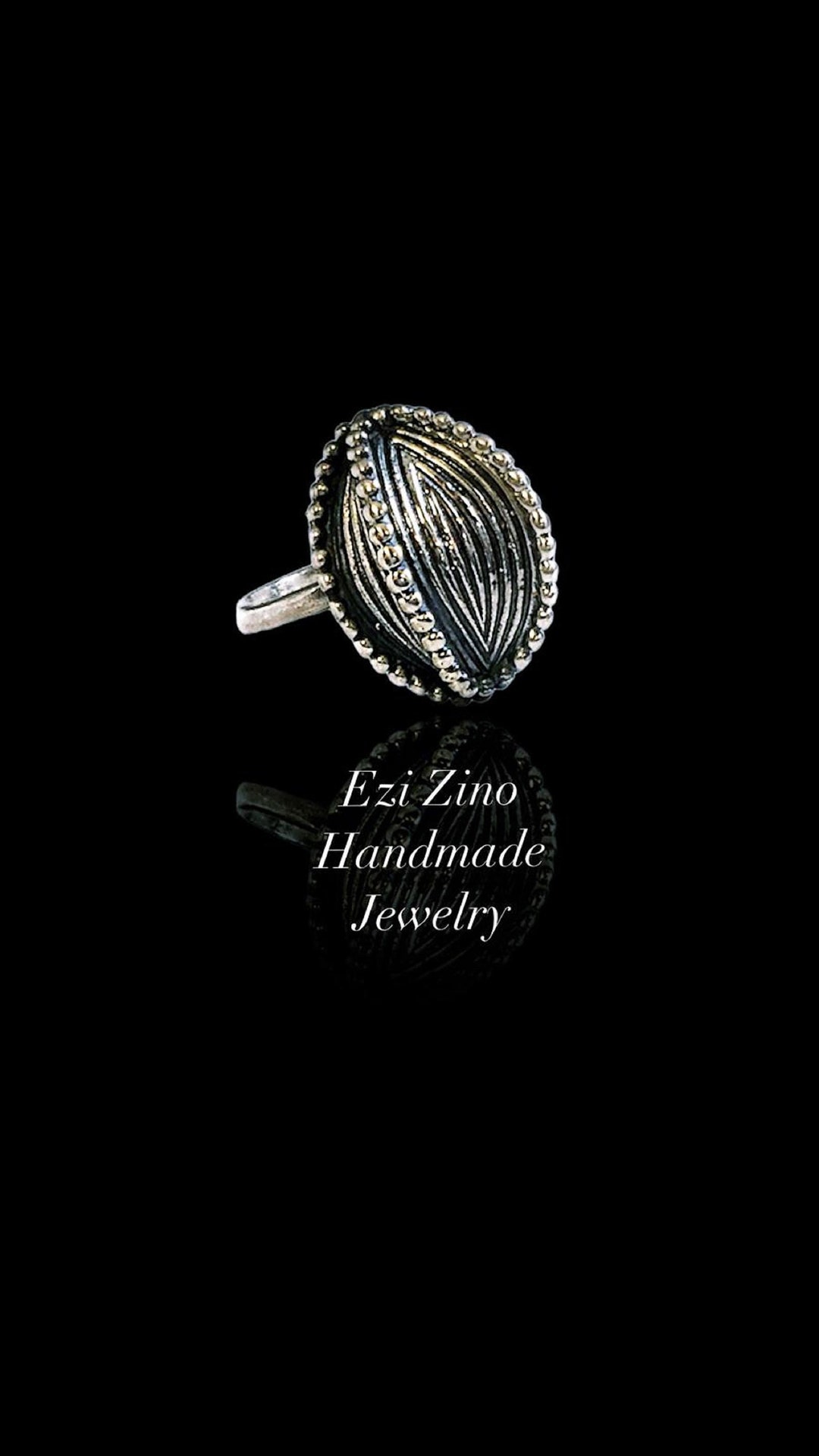 Ezi Zino Sexy Designers Hand Made Art Solid Silver Sterling Ring - Etsy