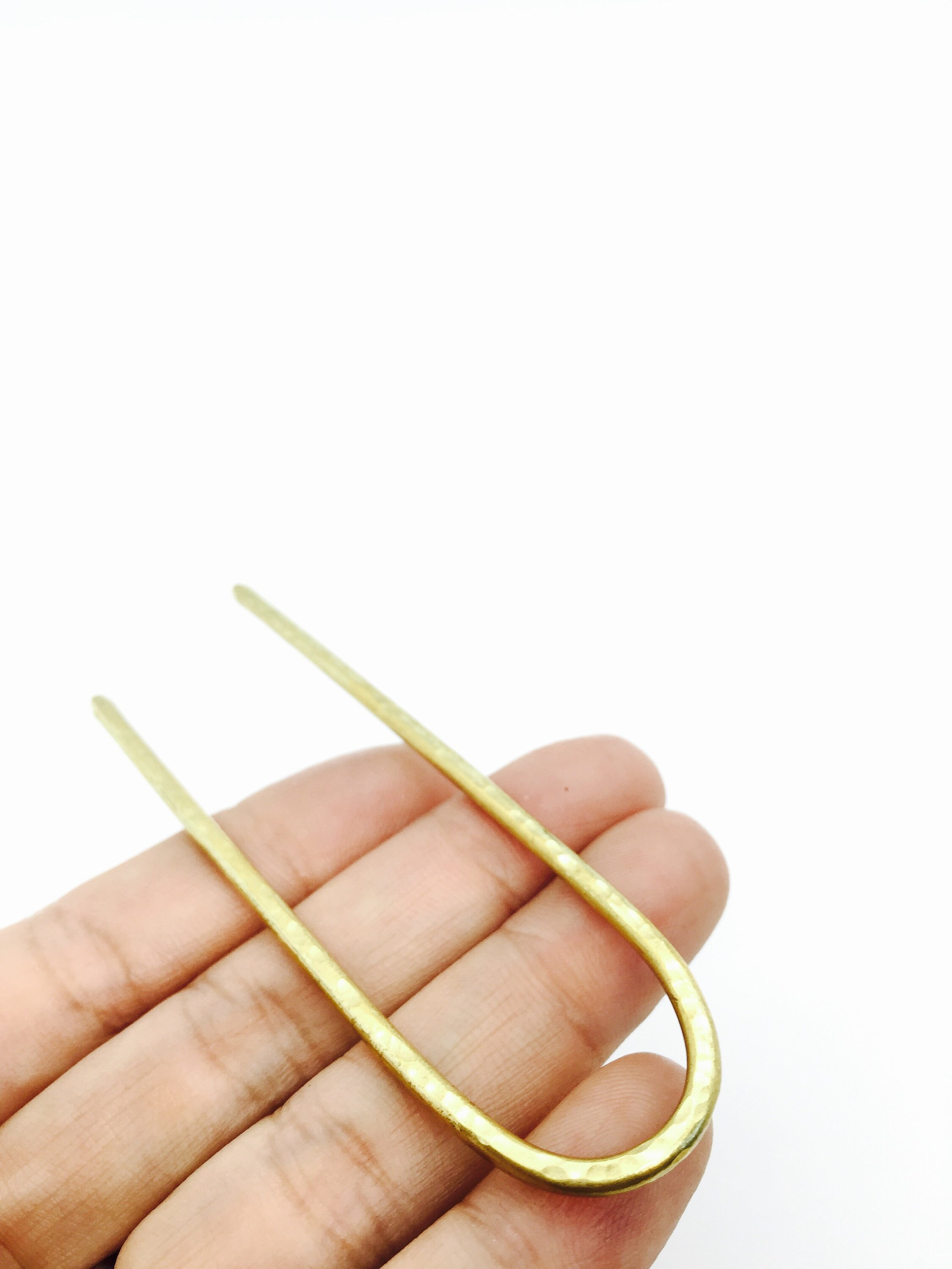 U Shape Curved Hair Pin - Etsy