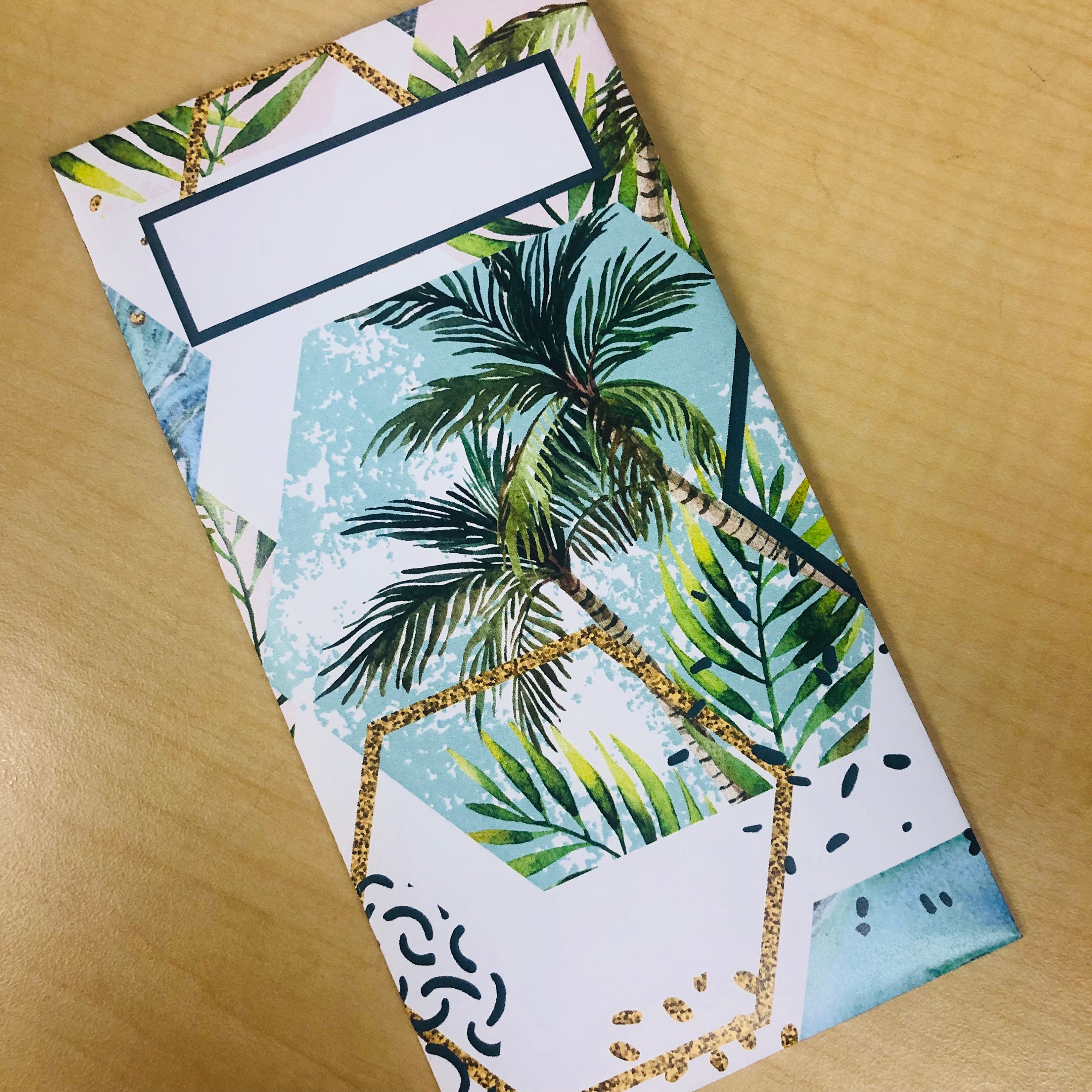 PRINTABLE PDF Cash Envelope | Tropical | Budget Envelopes | Zero Based ...