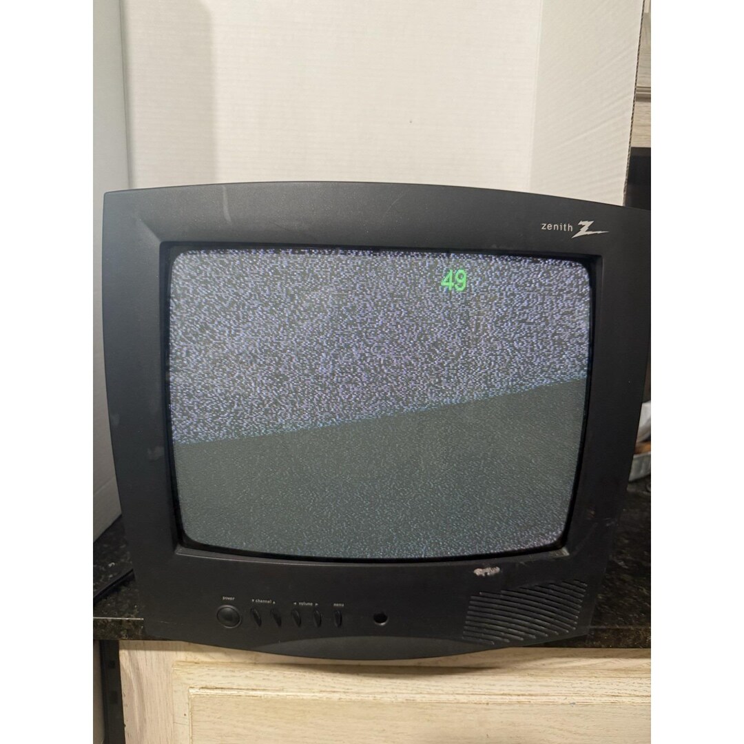 ZENITH 13" Color Television C13A02D Retro Gaming Working No Remote - Etsy