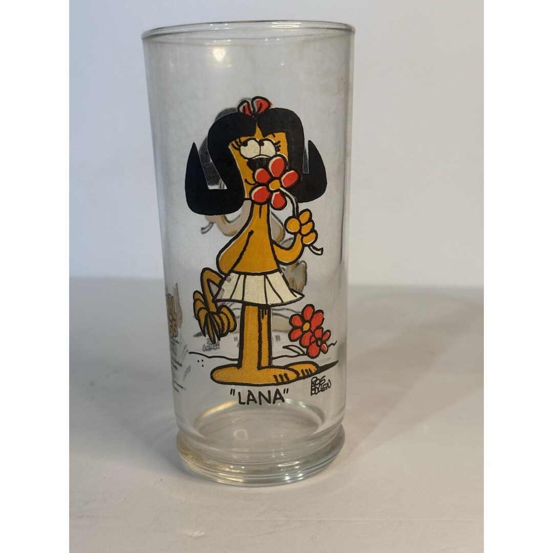 LANA Lioness Rog Bollen ANIMAL CRACKERS Comic Collector Drink Glass - Etsy