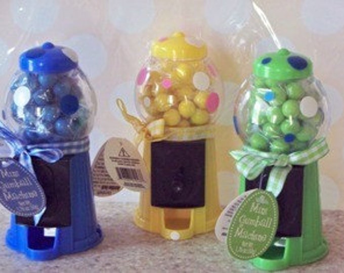 Cute Mini Gumball Machines/ Party Favors/gifts - Etsy
