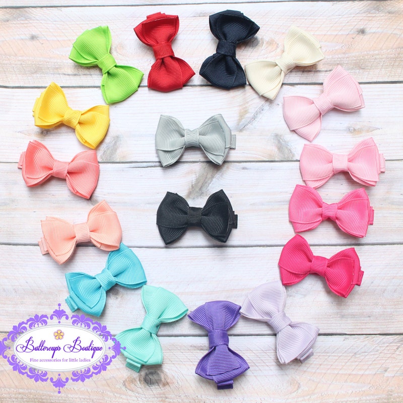 2 Inch Hair Bow - Etsy