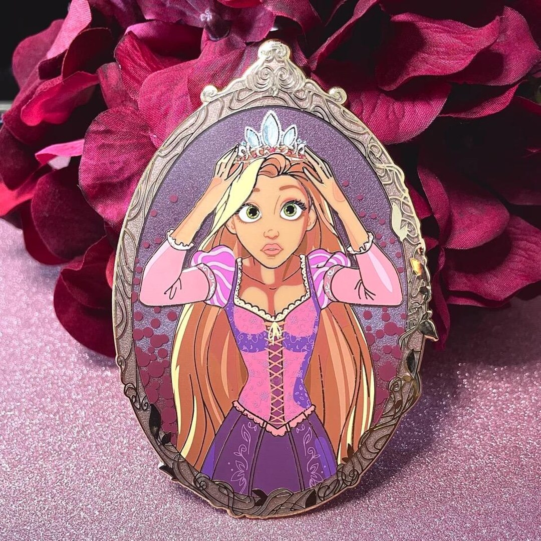 Lost Princess Rapunzel - Disney Tangled Enamel Pin - Etsy