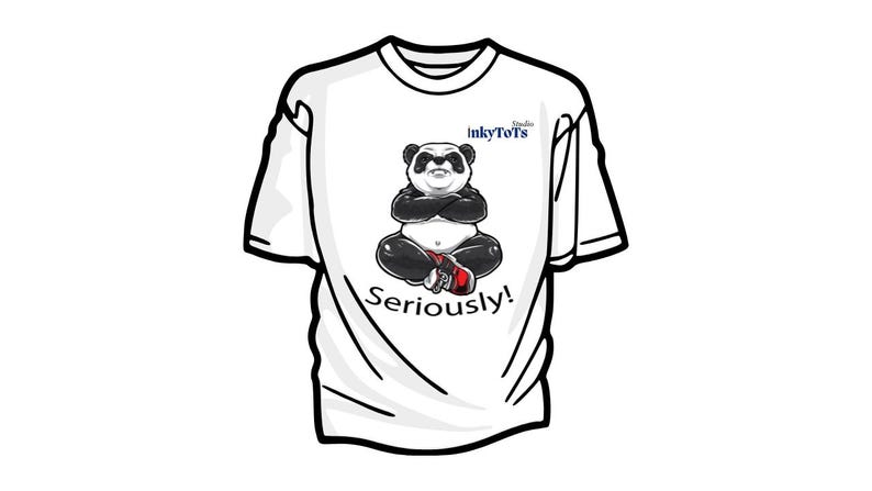 Angry Panda Thug Life Digital Art | Cool Streetwear Panda Poster ...