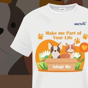 Rescue Dog Adopt Me Poster - Etsy