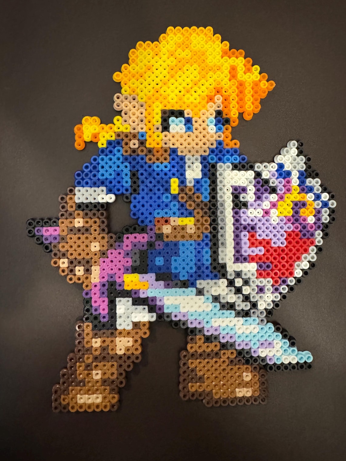 Zelda Breath of the Wild Link Perler - Etsy