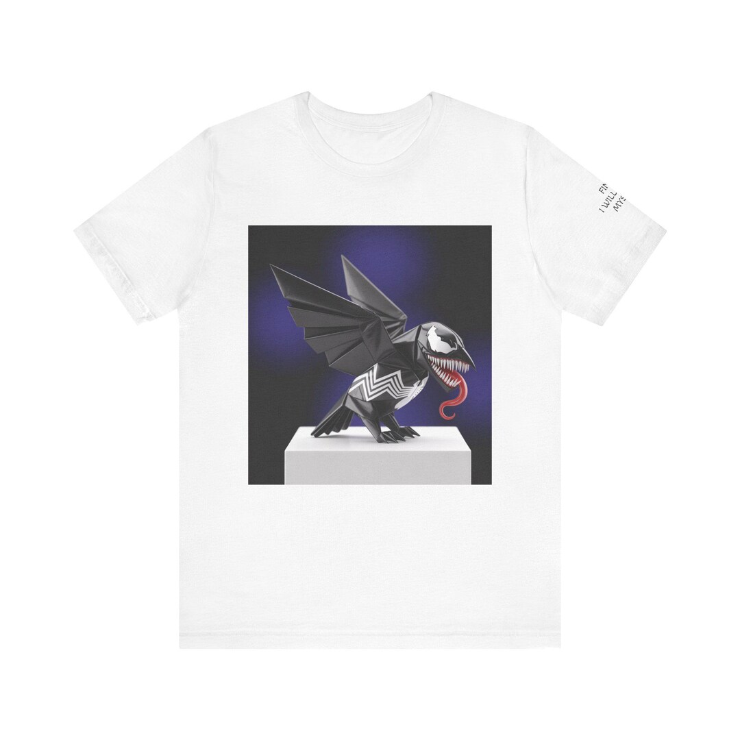 Edgy Venom Graphic Tee: Vintage Comic Fan T-shirt - Etsy