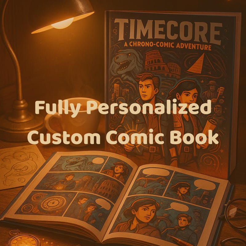 Custom Comic Book - Etsy