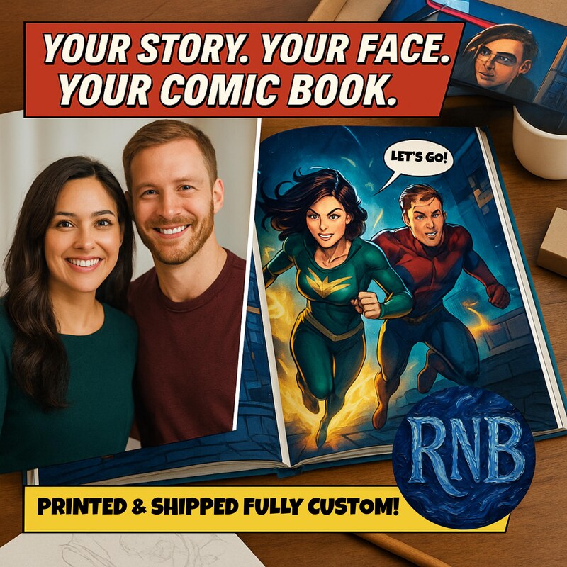 Custom Comic Book - Etsy