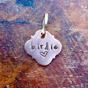 The BOHO Pet Tag. Vintage Inspired Pet Tags™ Custom Name Tag. Handmade ...