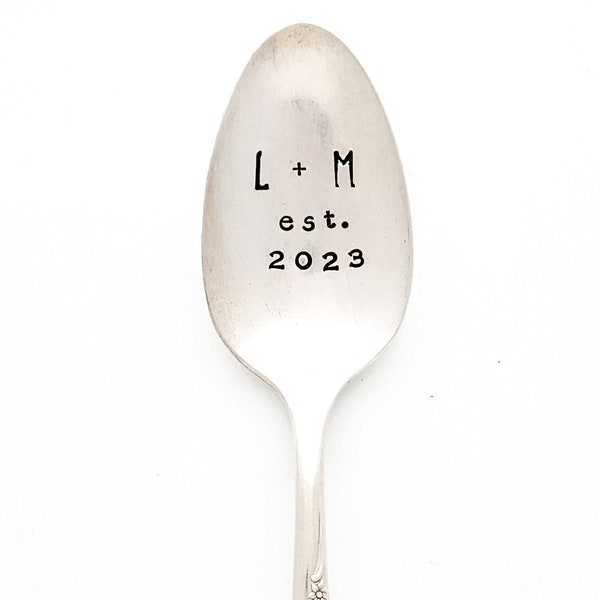 Stamped Spoon - Etsy