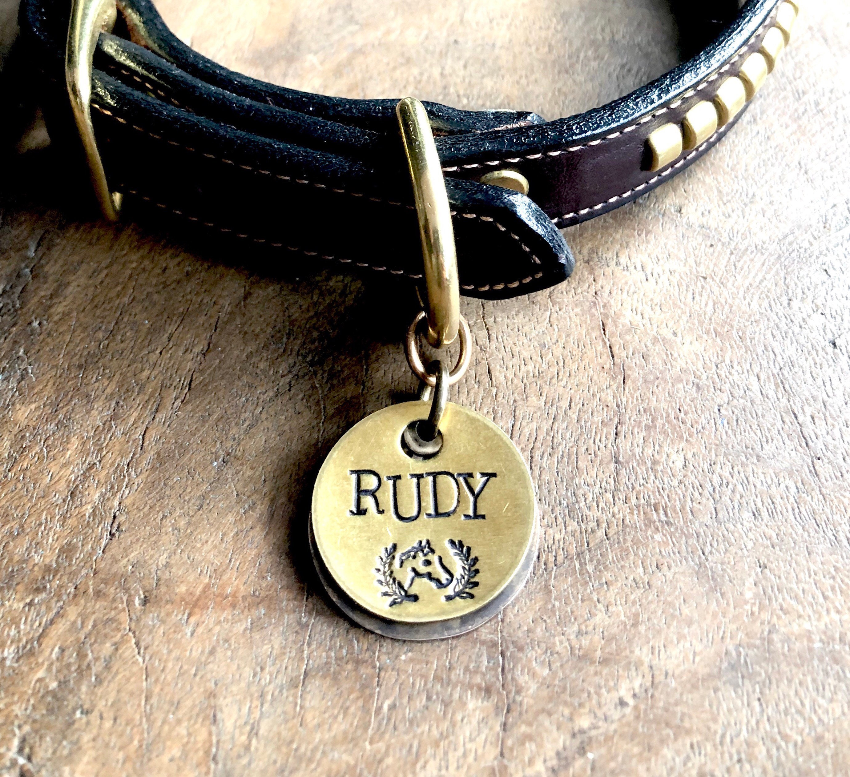 The Equestrian Pet Tag. Vintage Inspired Pet Tags™ Name Tag for Your ...