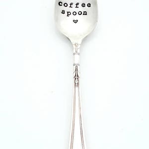 Dad's Coffee Spoon. Hand Stamped Teaspoon. Gift Idea for Dad ...