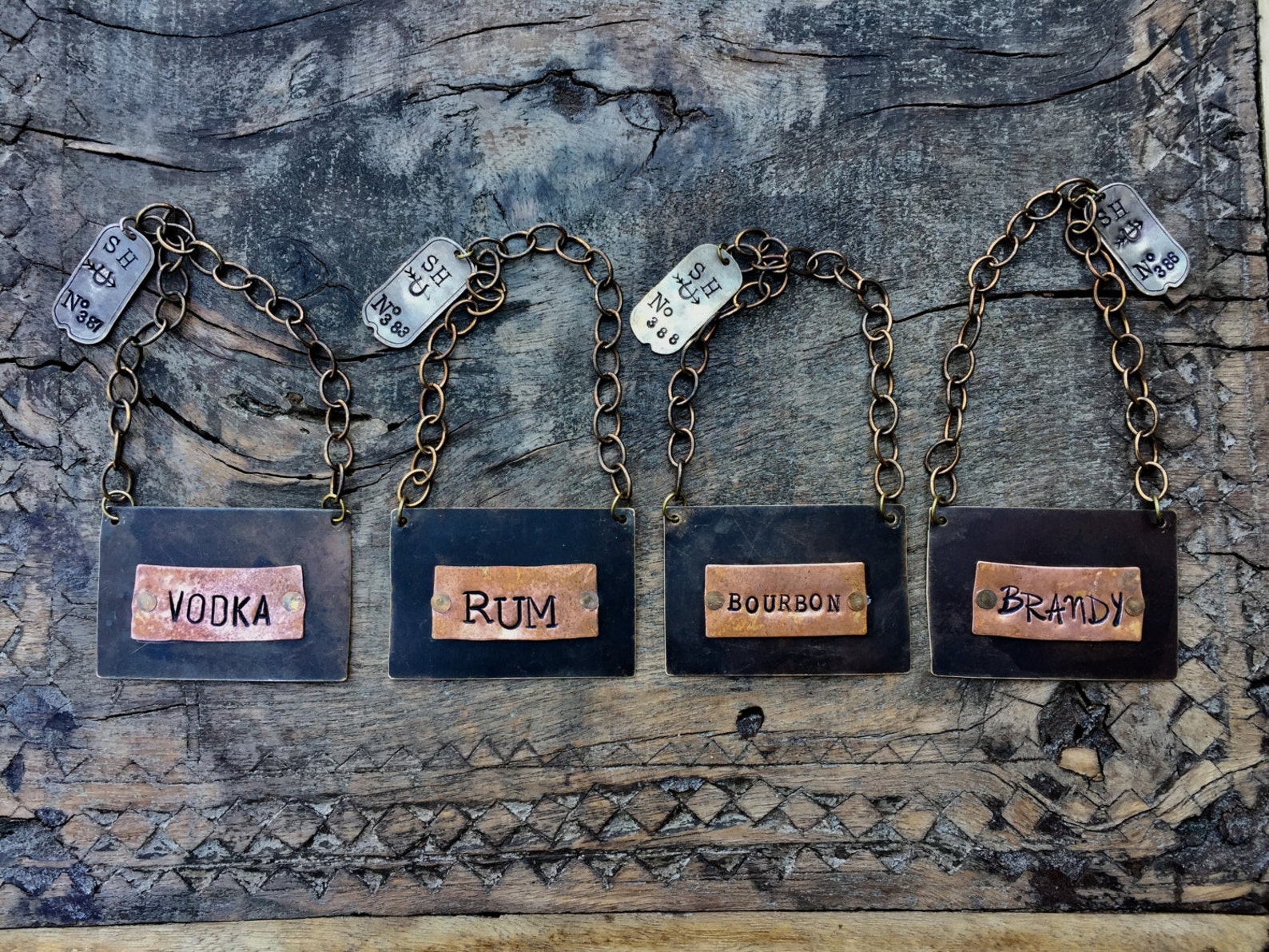 CUSTOM Liquor Bottle Tag. Custom Decanter Label. Decanter Tag. - Etsy