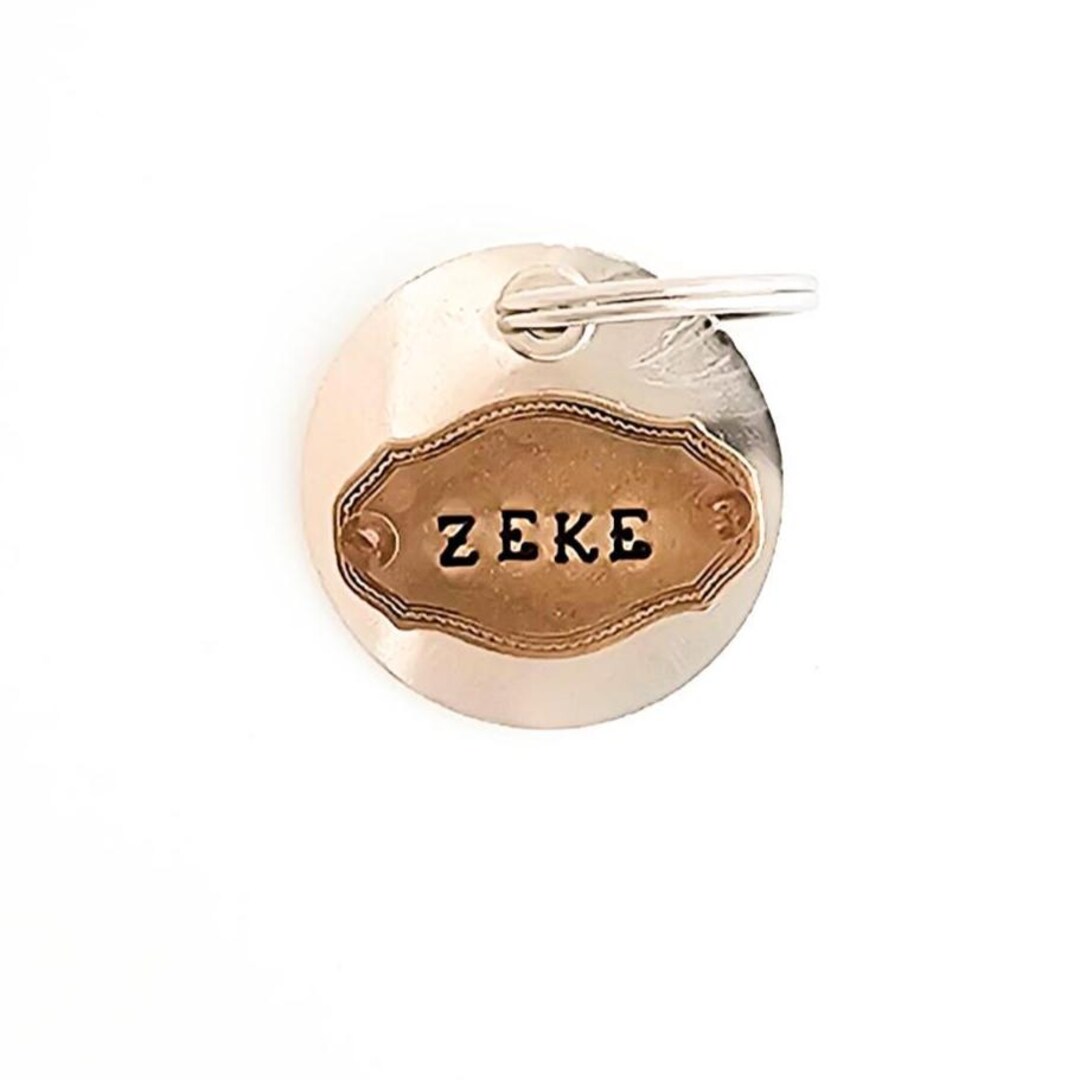 The Riveted Name Plate Tag. Hand Stamped Bridle, Halter or Tack Tag ...