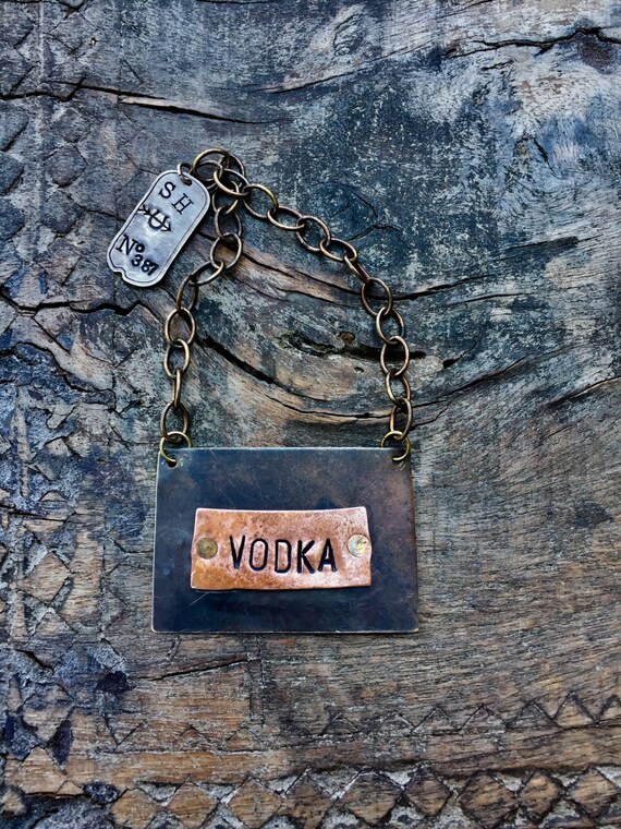 CUSTOM Liquor Bottle Tag. Custom Decanter Label. Decanter Tag. - Etsy