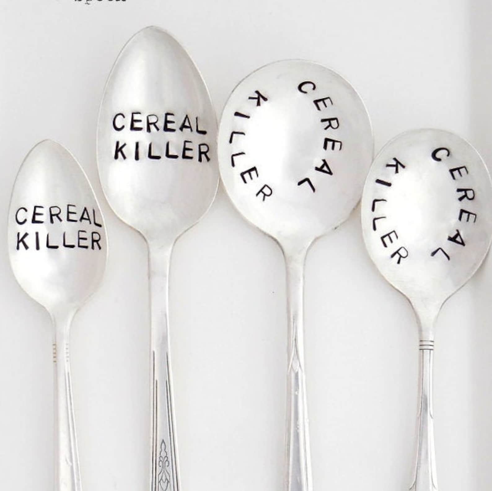 Choose Size Font and Wording. Custom Hand Stamped Spoon. Made - Etsy