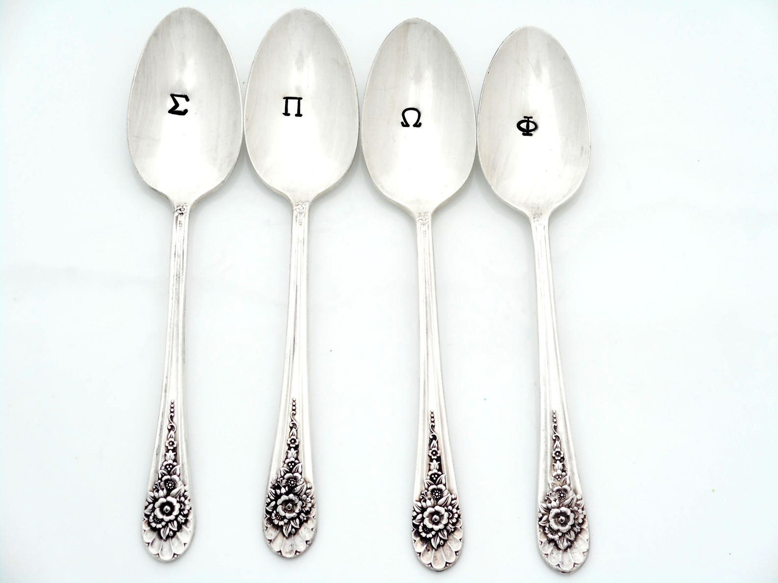 GREEK COFFEE SPOON. Good Morning My Love. Hand Stamped | Etsy