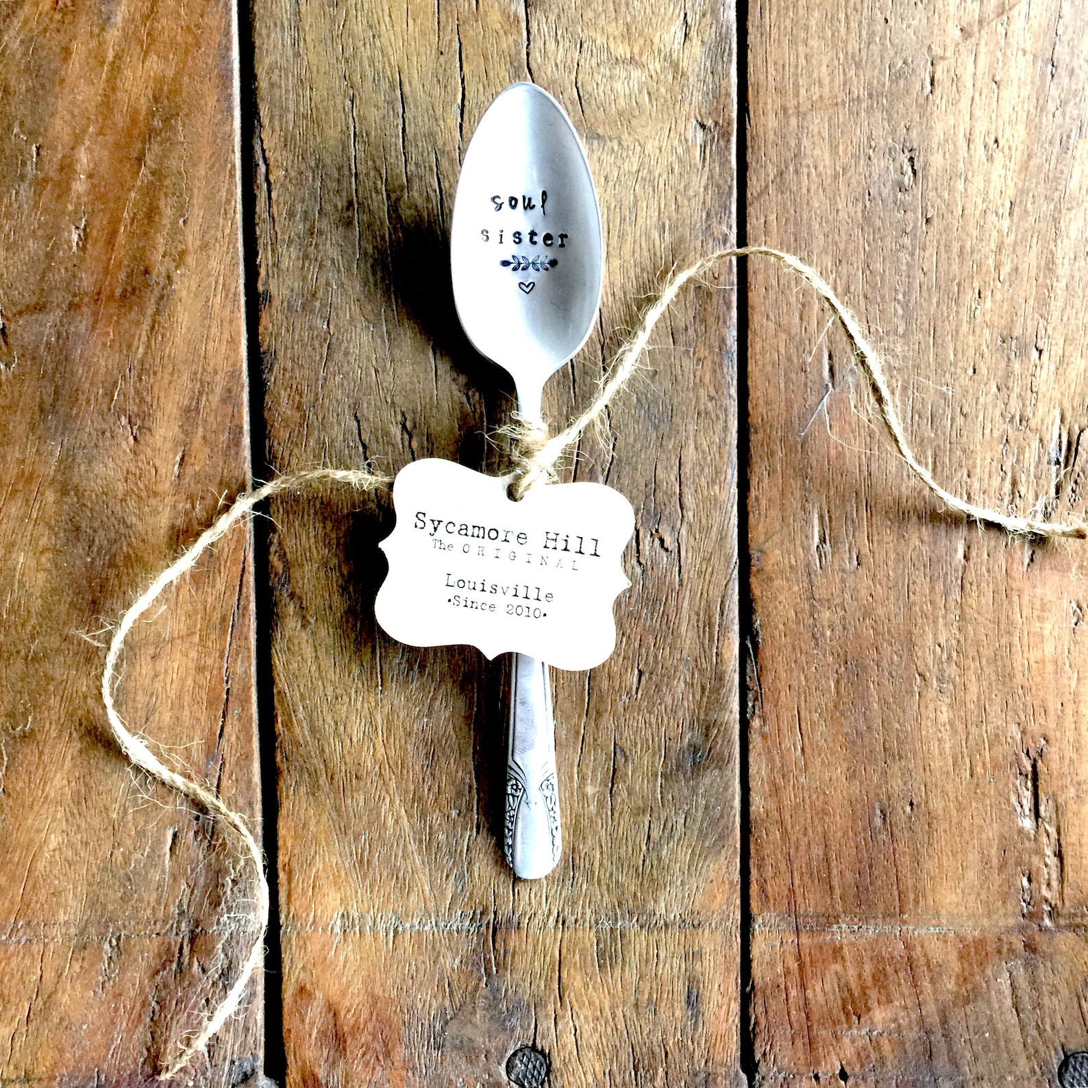 Mr. & Mrs. hand stamped spoons personalized with wedding | Etsy