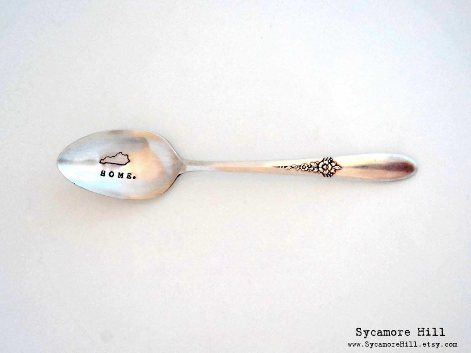 My Old Kentucky Home Spoon. the ORIGINAL Hand Stamped Vintage Teaspoons ...