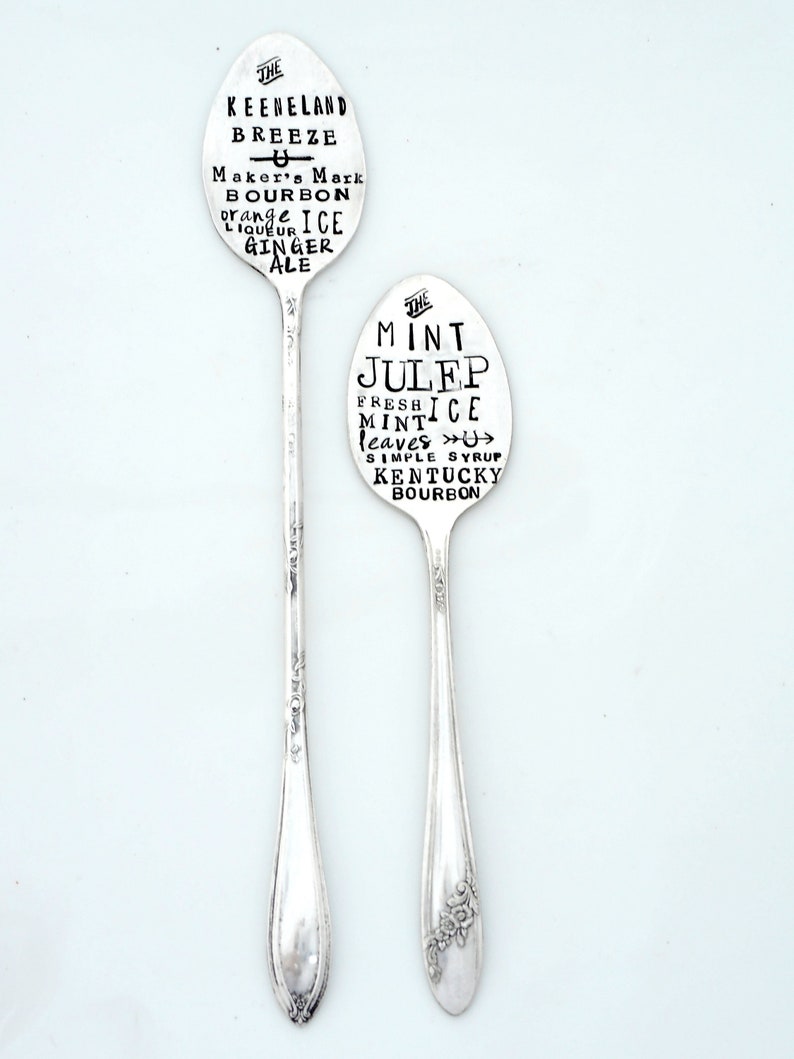 Kentucky Derby Inspired Cocktail Stirrer Spoon. the ORIGINAL Subway ...