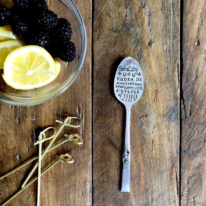 Kentucky Derby Inspired Cocktail Stirrer Spoon. the ORIGINAL Subway ...